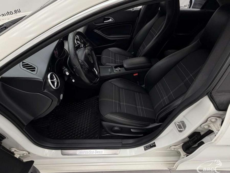 White Mercedes-Benz CLA 220 2016 in Vilnius, with an engine capacity of 2.14 L and mileage of 308 thousand km for 10200 €, photo 21 on AUTOMOTO.COM.LV