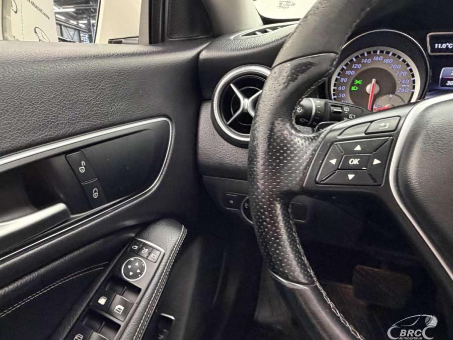 White Mercedes-Benz CLA 220 2016 in Vilnius, with an engine capacity of 2.14 L and mileage of 308 thousand km for 10200 €, photo 29 on AUTOMOTO.COM.LV