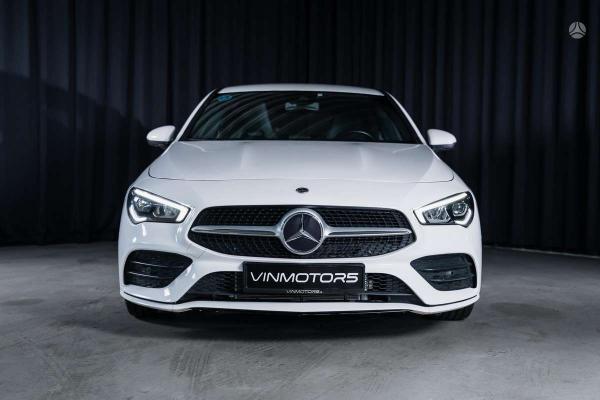 Balts Mercedes-Benz CLA 220 2022 Viļņa, ar dzinēja tilpumu 1.95 L un nobraukumu 77 tūkst. km par 29999 €, foto 2 vietnē AUTOMOTO.COM.LV
