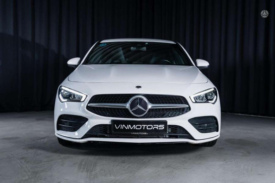 Balts Mercedes-Benz CLA 220 2022 Viļņa, ar dzinēja tilpumu 1.95 L un nobraukumu 77 tūkst. km par 29999 €, foto 3 vietnē AUTOMOTO.COM.LV