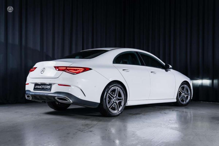 Balts Mercedes-Benz CLA 220 2022 Viļņa, ar dzinēja tilpumu 1.95 L un nobraukumu 77 tūkst. km par 29999 €, foto 5 vietnē AUTOMOTO.COM.LV