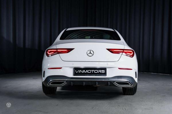 Balts Mercedes-Benz CLA 220 2022 Viļņa, ar dzinēja tilpumu 1.95 L un nobraukumu 77 tūkst. km par 29999 €, foto 5 vietnē AUTOMOTO.COM.LV