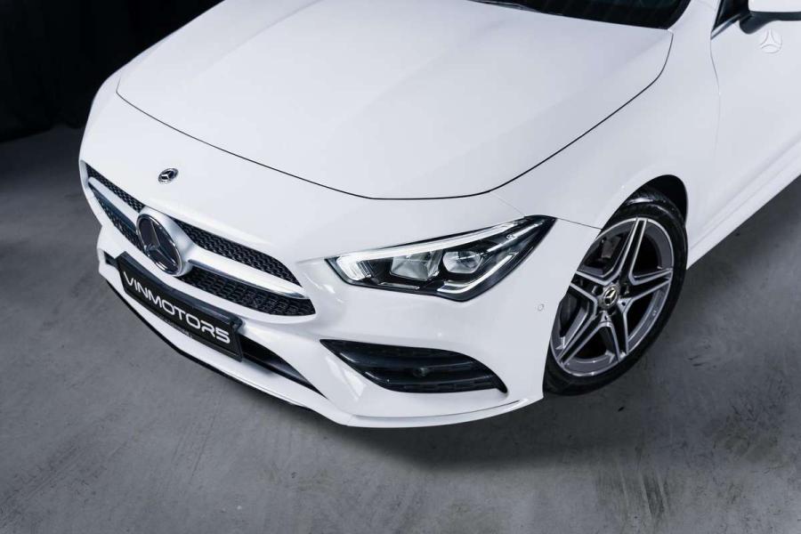 Balts Mercedes-Benz CLA 220 2022 Viļņa, ar dzinēja tilpumu 1.95 L un nobraukumu 77 tūkst. km par 29999 €, foto 8 vietnē AUTOMOTO.COM.LV