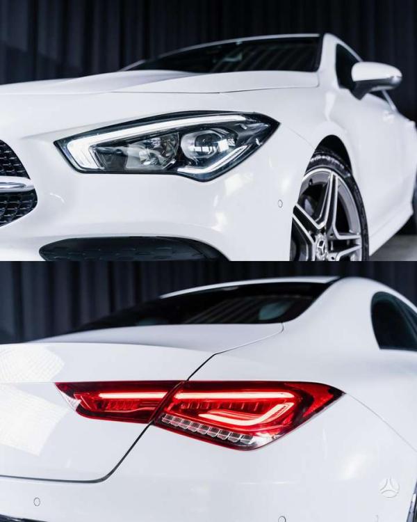 Balts Mercedes-Benz CLA 220 2022 Viļņa, ar dzinēja tilpumu 1.95 L un nobraukumu 77 tūkst. km par 29999 €, foto 8 vietnē AUTOMOTO.COM.LV