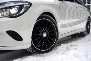 White Mercedes-Benz CLA 220 2016 in Vilnius, with an engine capacity of 1.99 L and mileage of 255 thousand km for 10990 €, photo 15 on AUTOMOTO.COM.LV