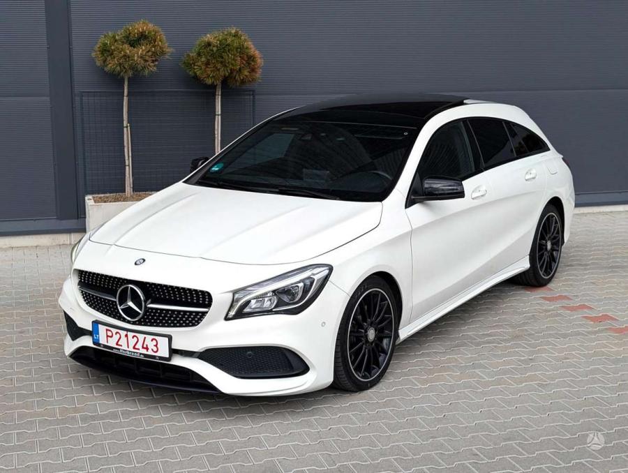 White Mercedes-Benz CLA 220 2017 in Siauliai, with an engine capacity of 2.14 L and mileage of 247 thousand km for 14300 €, photo 4 on AUTOMOTO.COM.LV