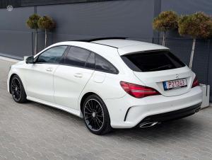 White Mercedes-Benz CLA 220 2017 in Siauliai, with an engine capacity of 2.14 L and mileage of 247 thousand km for 14300 €, photo 6 on AUTOMOTO.COM.LV