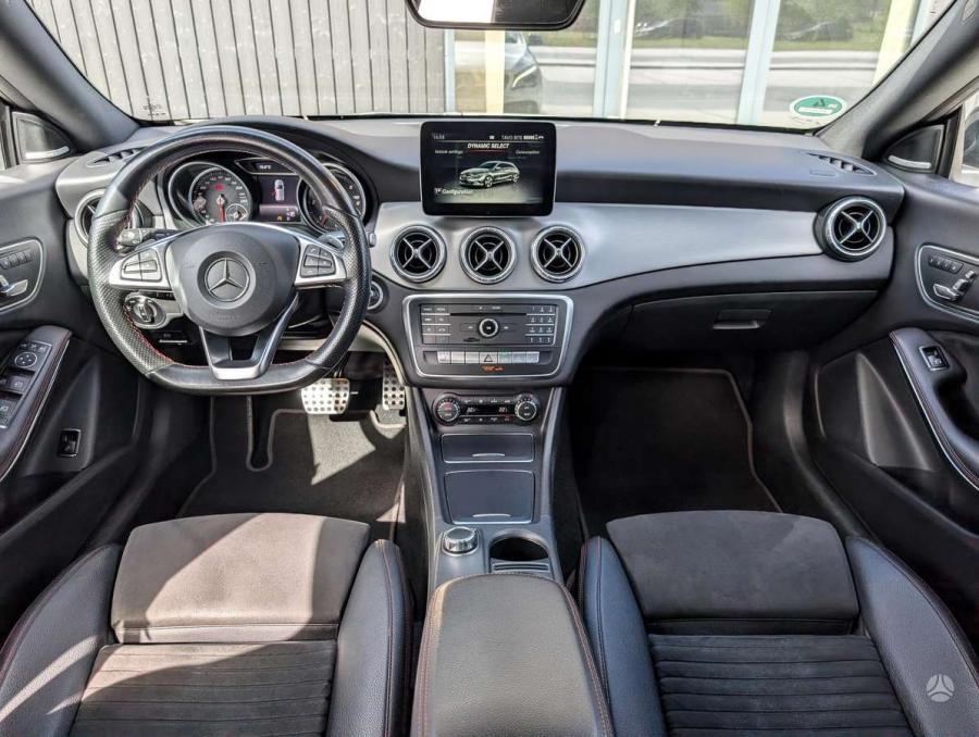White Mercedes-Benz CLA 220 2017 in Siauliai, with an engine capacity of 2.14 L and mileage of 247 thousand km for 14300 €, photo 12 on AUTOMOTO.COM.LV
