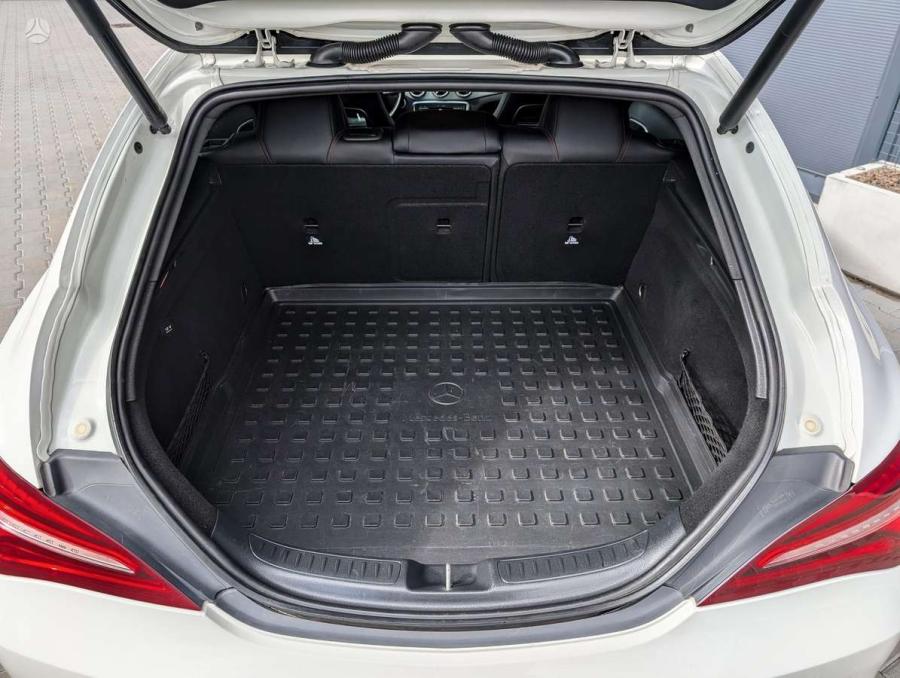White Mercedes-Benz CLA 220 2017 in Siauliai, with an engine capacity of 2.14 L and mileage of 247 thousand km for 14300 €, photo 29 on AUTOMOTO.COM.LV