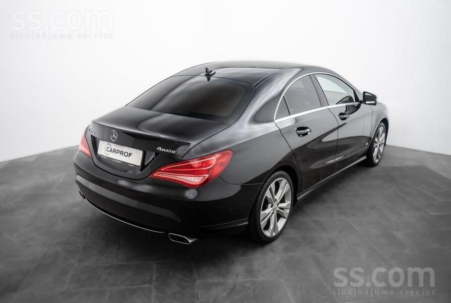 Melns Mercedes-Benz CLA 250 2014 Tallina, ar dzinēja tilpumu 2.00 L un nobraukumu 216 tūkst. km par 13499 €, foto 5 vietnē AUTOMOTO.COM.LV