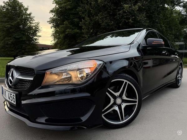 Melns Mercedes-Benz CLA 250 2014 Kauņa, ar dzinēja tilpumu 1.99 L un nobraukumu 220 tūkst. km par 9750 €, foto 1 vietnē AUTOMOTO.COM.LV