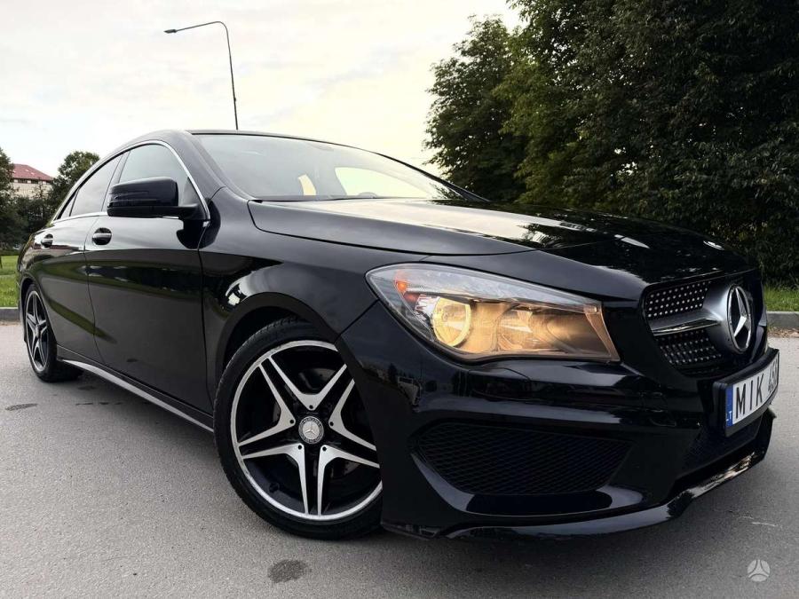 Black Mercedes-Benz CLA 250 2014 in Kaunas, with an engine capacity of 1.99 L and mileage of 220 thousand km for 9750 €, photo 3 on AUTOMOTO.COM.LV