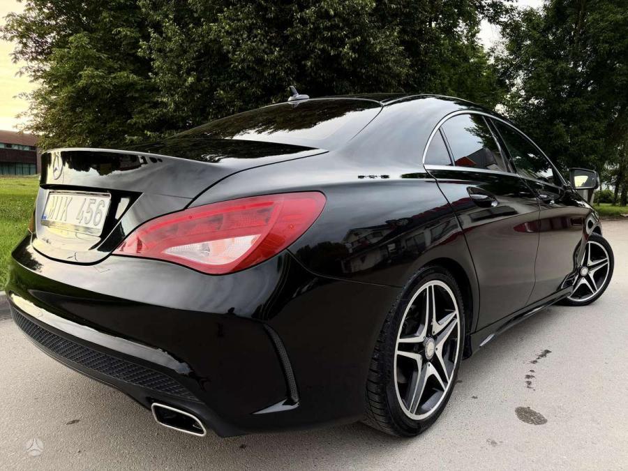 Black Mercedes-Benz CLA 250 2014 in Kaunas, with an engine capacity of 1.99 L and mileage of 220 thousand km for 9750 €, photo 5 on AUTOMOTO.COM.LV
