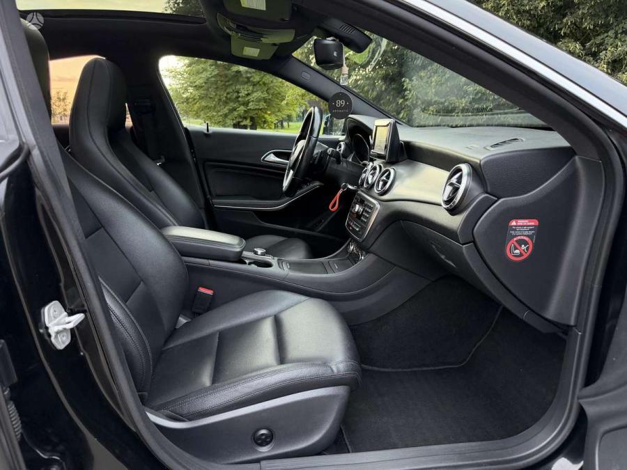 Black Mercedes-Benz CLA 250 2014 in Kaunas, with an engine capacity of 1.99 L and mileage of 220 thousand km for 9750 €, photo 16 on AUTOMOTO.COM.LV
