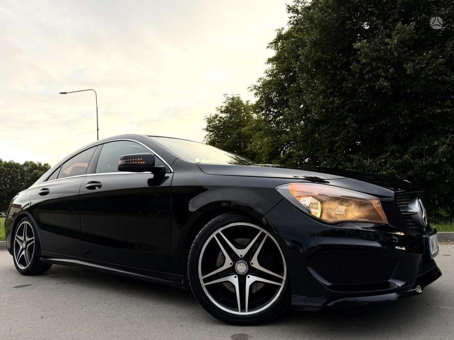 Black Mercedes-Benz CLA 250 2014 in Kaunas, with an engine capacity of 1.99 L and mileage of 220 thousand km for 9750 €, photo 20 on AUTOMOTO.COM.LV