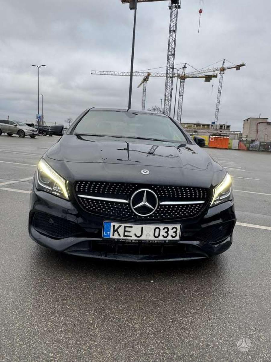 Melns Mercedes-Benz CLA 250 2017 Viļņa, ar dzinēja tilpumu 1.99 L un nobraukumu 131 tūkst. km par 18200 €, foto 2 vietnē AUTOMOTO.COM.LV