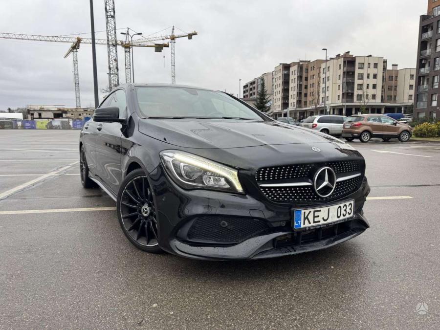 Melns Mercedes-Benz CLA 250 2017 Viļņa, ar dzinēja tilpumu 1.99 L un nobraukumu 131 tūkst. km par 18200 €, foto 3 vietnē AUTOMOTO.COM.LV