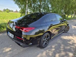 Black Mercedes-Benz CLA 250 2020 in Raseiniai, with an engine capacity of 1.30 L and mileage of 71 thousand km for 23500 €, photo 3 on AUTOMOTO.COM.LV