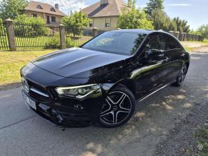Black Mercedes-Benz CLA 250 2020 in Raseiniai, with an engine capacity of 1.30 L and mileage of 71 thousand km for 23500 €, photo 4 on AUTOMOTO.COM.LV