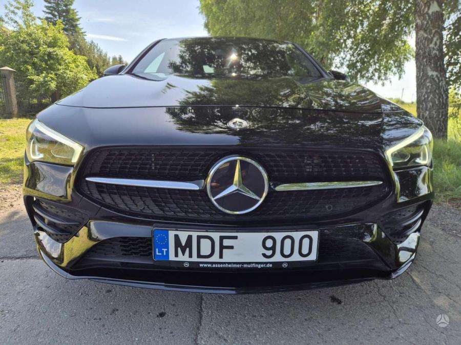 Black Mercedes-Benz CLA 250 2020 in Raseiniai, with an engine capacity of 1.30 L and mileage of 71 thousand km for 23500 €, photo 11 on AUTOMOTO.COM.LV