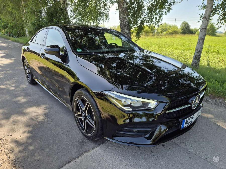Black Mercedes-Benz CLA 250 2020 in Raseiniai, with an engine capacity of 1.30 L and mileage of 71 thousand km for 23500 €, photo 13 on AUTOMOTO.COM.LV