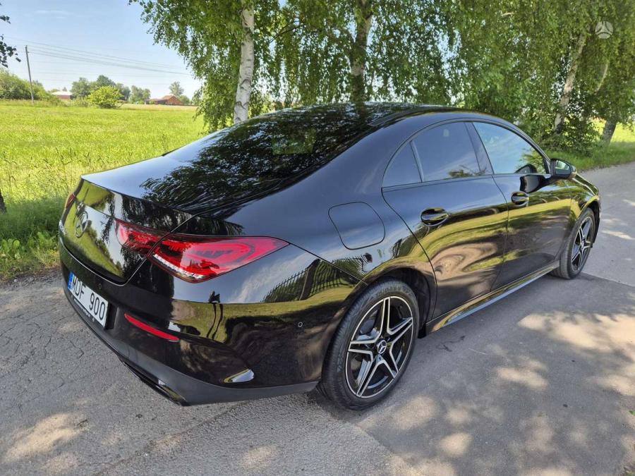 Black Mercedes-Benz CLA 250 2020 in Raseiniai, with an engine capacity of 1.30 L and mileage of 71 thousand km for 23500 €, photo 14 on AUTOMOTO.COM.LV