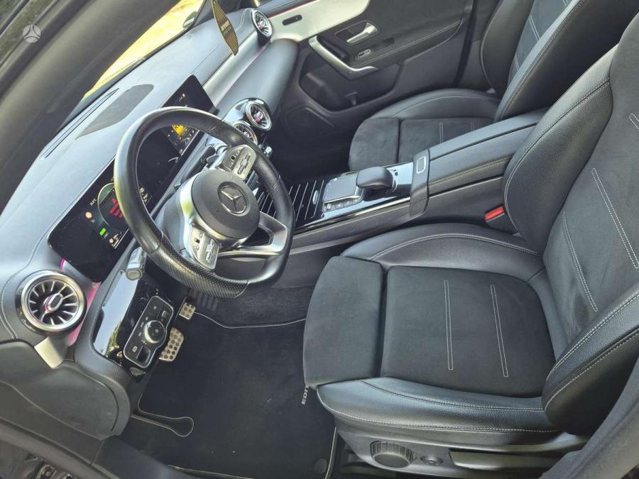 Black Mercedes-Benz CLA 250 2020 in Raseiniai, with an engine capacity of 1.30 L and mileage of 71 thousand km for 23500 €, photo 15 on AUTOMOTO.COM.LV