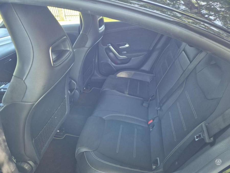 Black Mercedes-Benz CLA 250 2020 in Raseiniai, with an engine capacity of 1.30 L and mileage of 71 thousand km for 23500 €, photo 17 on AUTOMOTO.COM.LV