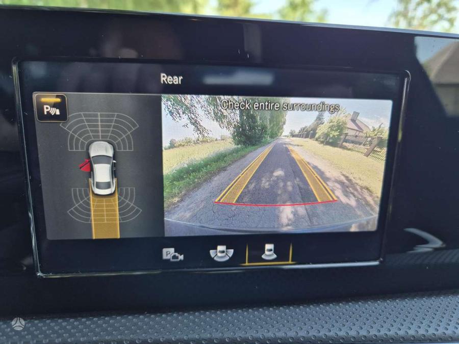 Black Mercedes-Benz CLA 250 2020 in Raseiniai, with an engine capacity of 1.30 L and mileage of 71 thousand km for 23500 €, photo 21 on AUTOMOTO.COM.LV