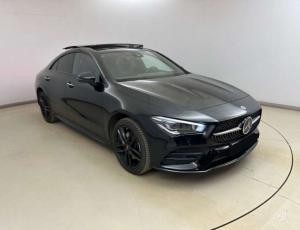 Black Mercedes-Benz CLA 250 2022 in Vilnius, with an engine capacity of 1.40 L and mileage of 46 thousand km for 29890 €, photo 4 on AUTOMOTO.COM.LV