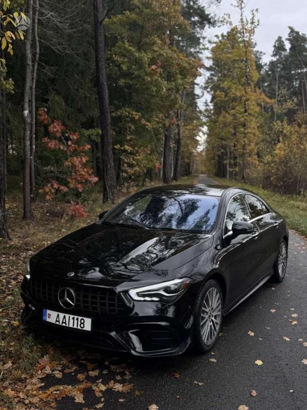 Melns Mercedes-Benz CLA 250 2025 Klaipėda, ar dzinēja tilpumu 2.00 L un nobraukumu 17 tūkst. km par 36000 €, foto 1 vietnē AUTOMOTO.COM.LV