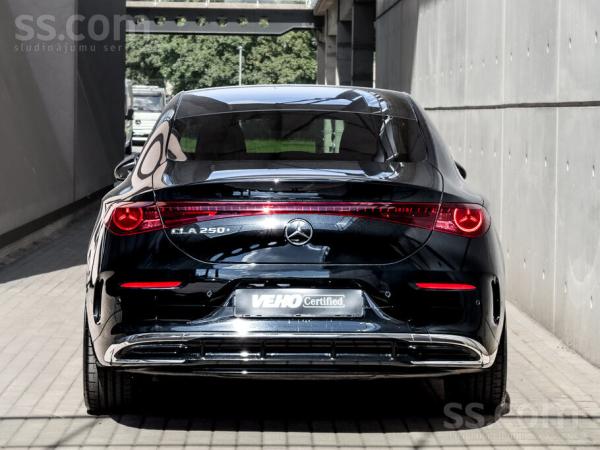 Black Mercedes-Benz CLA 250 2025 in Riga, with an engine capacity of 0.00 L and mileage of 4 thousand km for 55900 €, photo 6 on AUTOMOTO.COM.LV