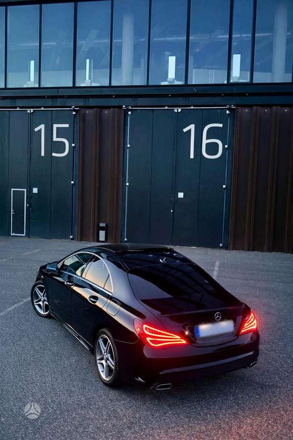 Black Mercedes-Benz CLA 250 2014 in Kaunas, with an engine capacity of 0.00 L and mileage of 88 thousand km for 14900 €, photo 2 on AUTOMOTO.COM.LV