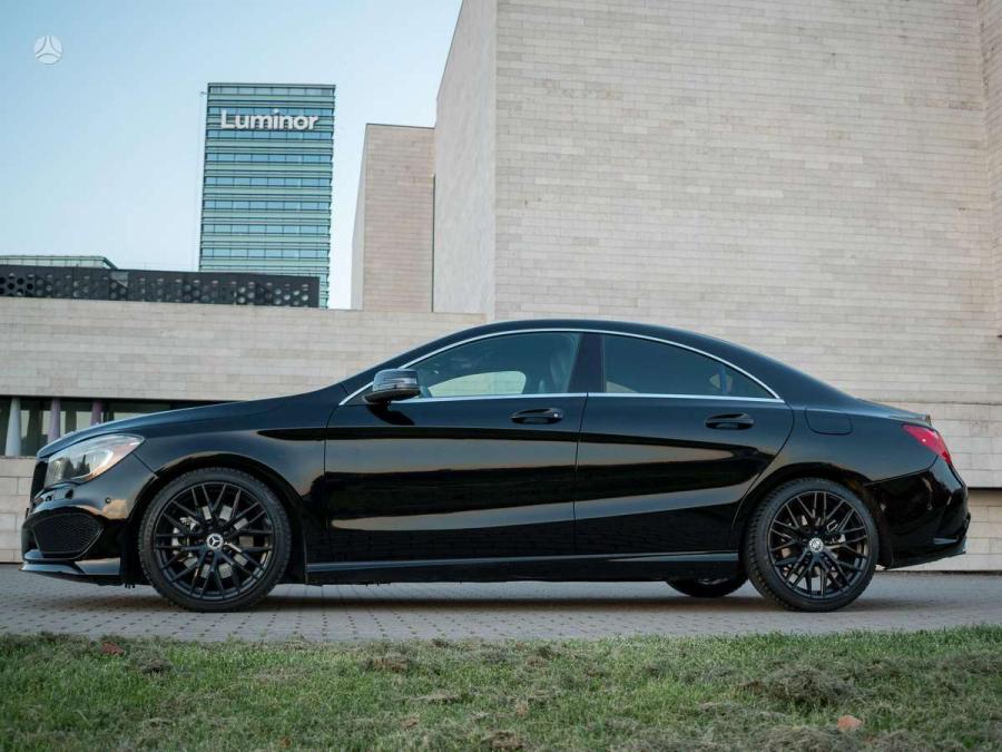 Melns Mercedes-Benz CLA 250 2014 Viļņa, ar dzinēja tilpumu 1.99 L un nobraukumu 218 tūkst. km par 11900 €, foto 6 vietnē AUTOMOTO.COM.LV