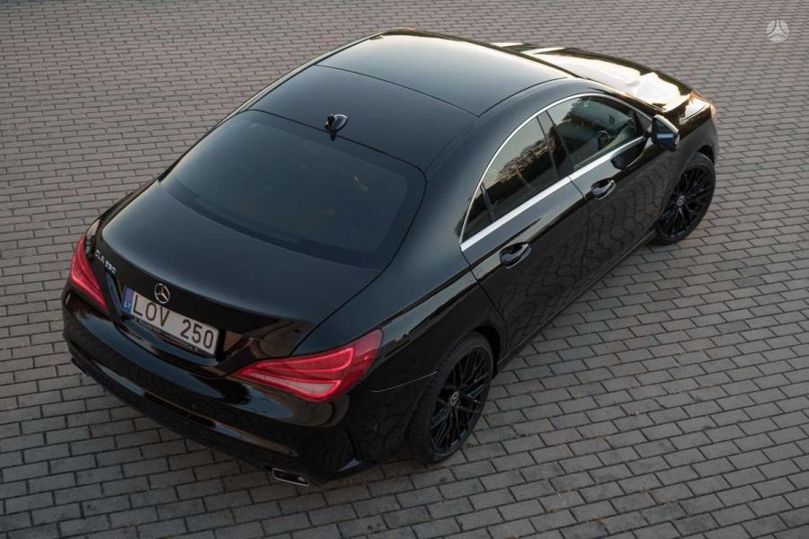 Melns Mercedes-Benz CLA 250 2014 Viļņa, ar dzinēja tilpumu 1.99 L un nobraukumu 218 tūkst. km par 11900 €, foto 7 vietnē AUTOMOTO.COM.LV