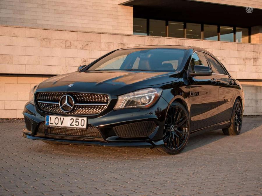 Melns Mercedes-Benz CLA 250 2014 Viļņa, ar dzinēja tilpumu 1.99 L un nobraukumu 218 tūkst. km par 11900 €, foto 8 vietnē AUTOMOTO.COM.LV