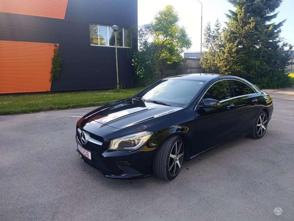 Black Mercedes-Benz CLA 250 2015 in Kaunas, with an engine capacity of 2.00 L and mileage of 140 thousand km for 13500 €, photo 9 on AUTOMOTO.COM.LV