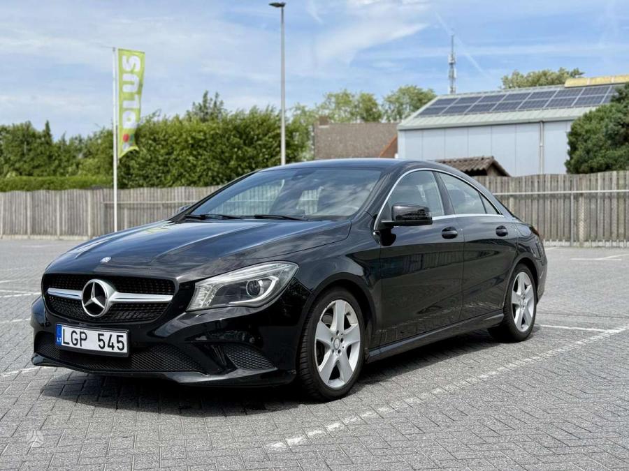 Melns Mercedes-Benz CLA 250 2015 Jonava, ar dzinēja tilpumu 1.99 L un nobraukumu 234 tūkst. km par 11000 €, foto 1 vietnē AUTOMOTO.COM.LV