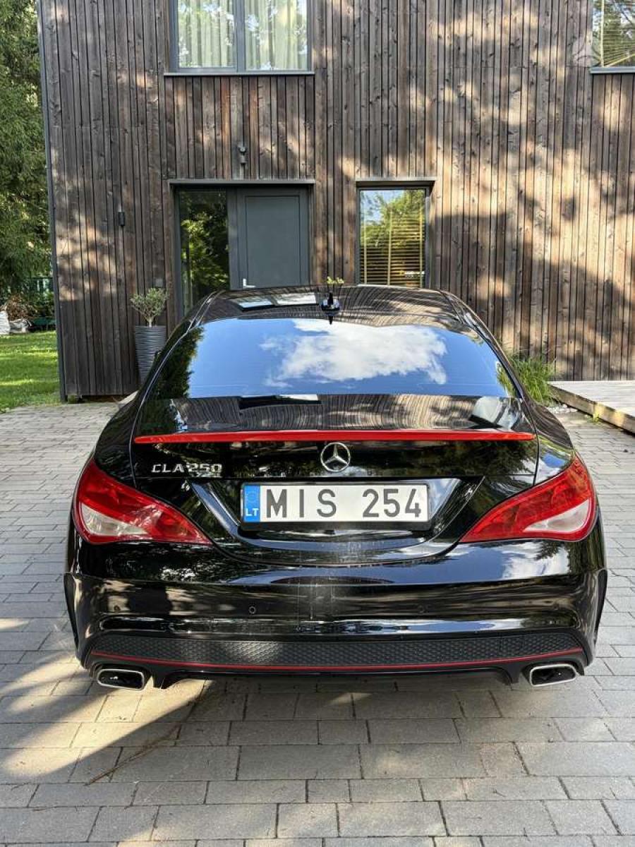 Melns Mercedes-Benz CLA 250 2015 Viļņa, ar dzinēja tilpumu 1.99 L un nobraukumu 155 tūkst. km par 15900 €, foto 6 vietnē AUTOMOTO.COM.LV