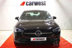 Black Mercedes-Benz CLA 250 2022 in Riga, with an engine capacity of 1.40 L and mileage of 27 thousand km for 32900 €, photo 3 on AUTOMOTO.COM.LV