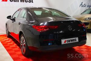 Black Mercedes-Benz CLA 250 2022 in Riga, with an engine capacity of 1.40 L and mileage of 27 thousand km for 32900 €, photo 7 on AUTOMOTO.COM.LV