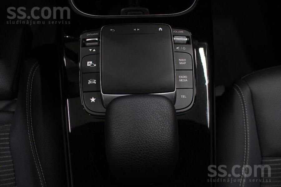 Black Mercedes-Benz CLA 250 2022 in Riga, with an engine capacity of 1.40 L and mileage of 27 thousand km for 32900 €, photo 24 on AUTOMOTO.COM.LV