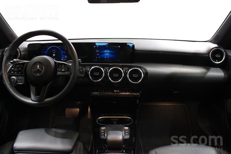 Black Mercedes-Benz CLA 250 2022 in Riga, with an engine capacity of 1.40 L and mileage of 27 thousand km for 32900 €, photo 32 on AUTOMOTO.COM.LV