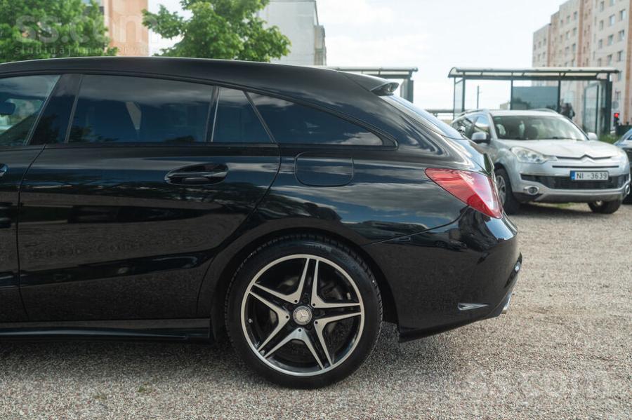 Black Mercedes-Benz CLA 250 2015 in Liepaja, with an engine capacity of 2.00 L and mileage of 179 thousand km for 14900 €, photo 11 on AUTOMOTO.COM.LV