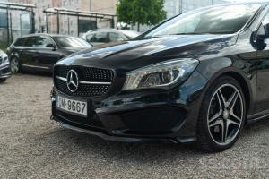 Black Mercedes-Benz CLA 250 2015 in Liepaja, with an engine capacity of 2.00 L and mileage of 179 thousand km for 14900 €, photo 13 on AUTOMOTO.COM.LV