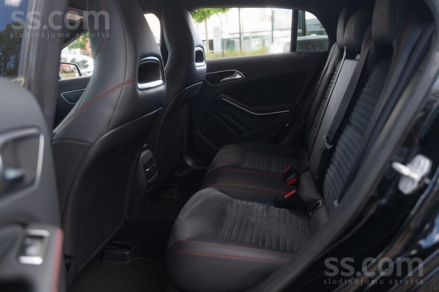 Black Mercedes-Benz CLA 250 2015 in Liepaja, with an engine capacity of 2.00 L and mileage of 179 thousand km for 14900 €, photo 18 on AUTOMOTO.COM.LV