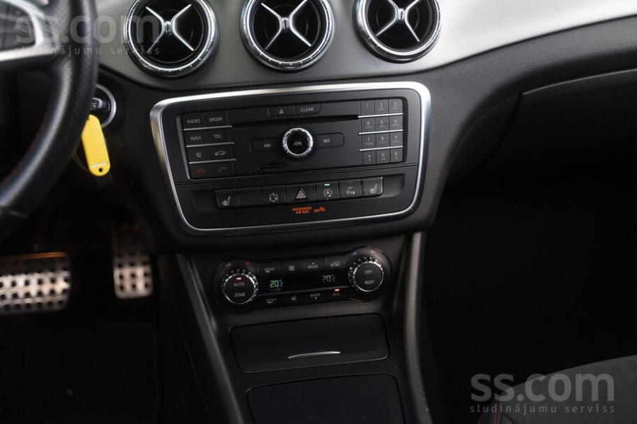 Black Mercedes-Benz CLA 250 2015 in Liepaja, with an engine capacity of 2.00 L and mileage of 179 thousand km for 14900 €, photo 24 on AUTOMOTO.COM.LV