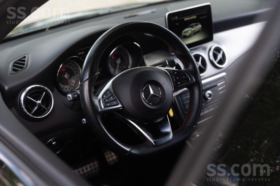 Black Mercedes-Benz CLA 250 2015 in Liepaja, with an engine capacity of 2.00 L and mileage of 179 thousand km for 14900 €, photo 25 on AUTOMOTO.COM.LV