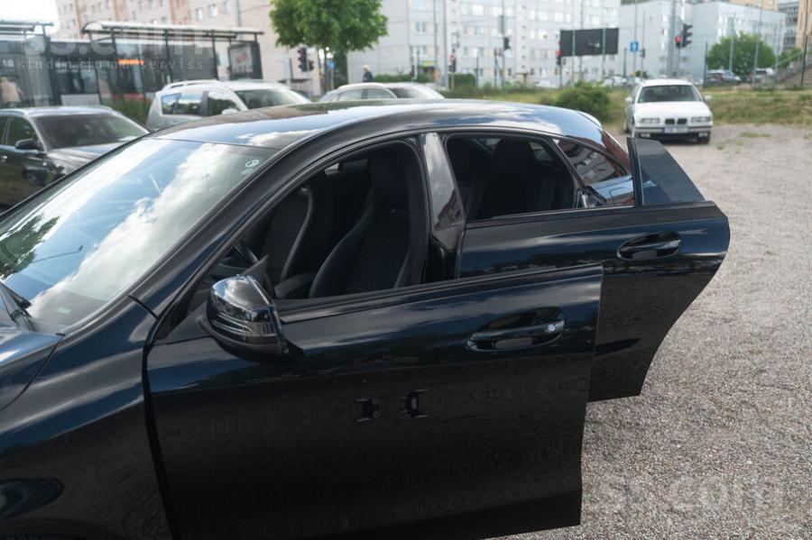 Black Mercedes-Benz CLA 250 2015 in Liepaja, with an engine capacity of 2.00 L and mileage of 179 thousand km for 14900 €, photo 30 on AUTOMOTO.COM.LV