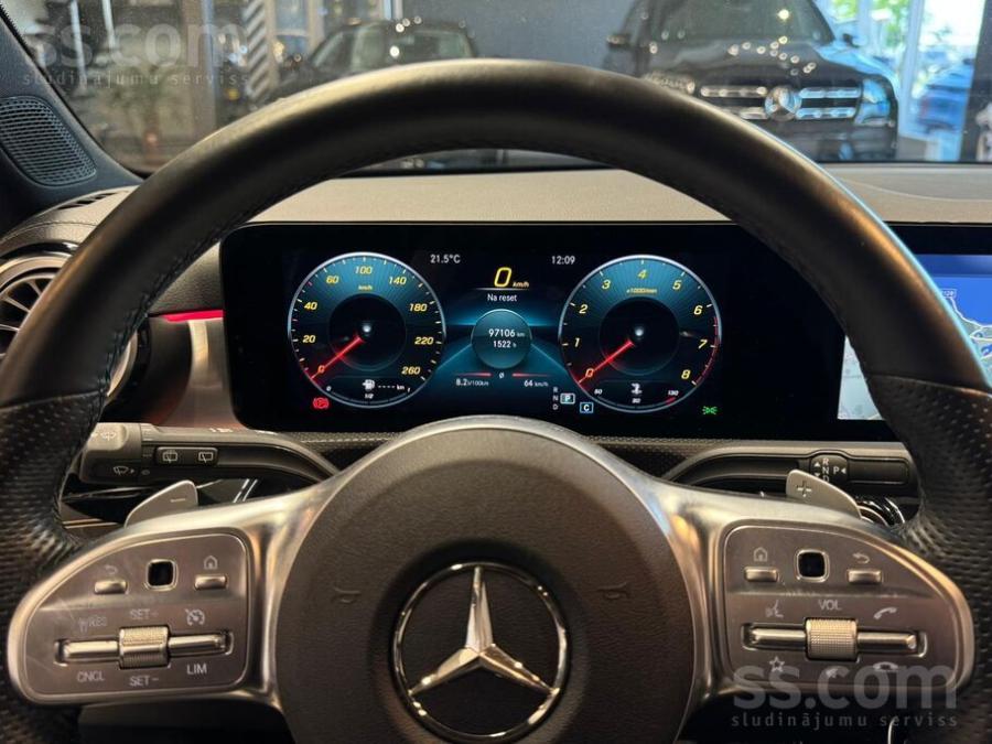 Melns Mercedes-Benz CLA 250 2021 Rīga, ar dzinēja tilpumu 2.00 L un nobraukumu 97 tūkst. km par 25990 €, foto 12 vietnē AUTOMOTO.COM.LV